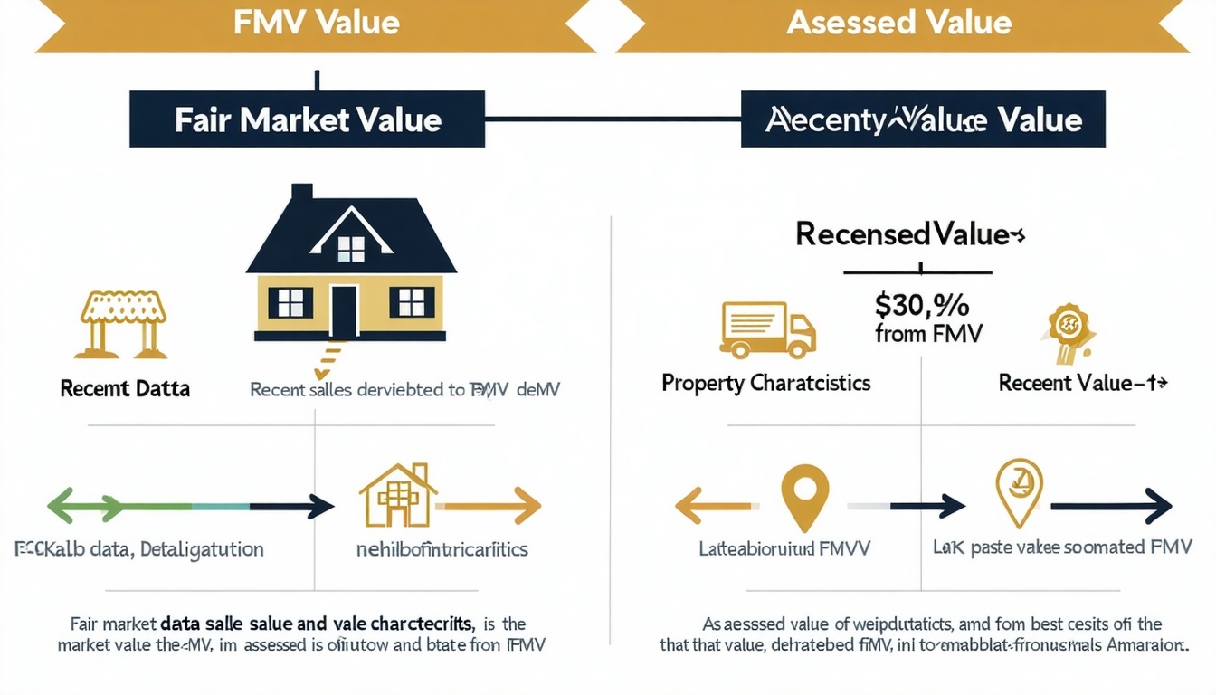 Fair Market Value vs. Assessed Value in DeKalb County